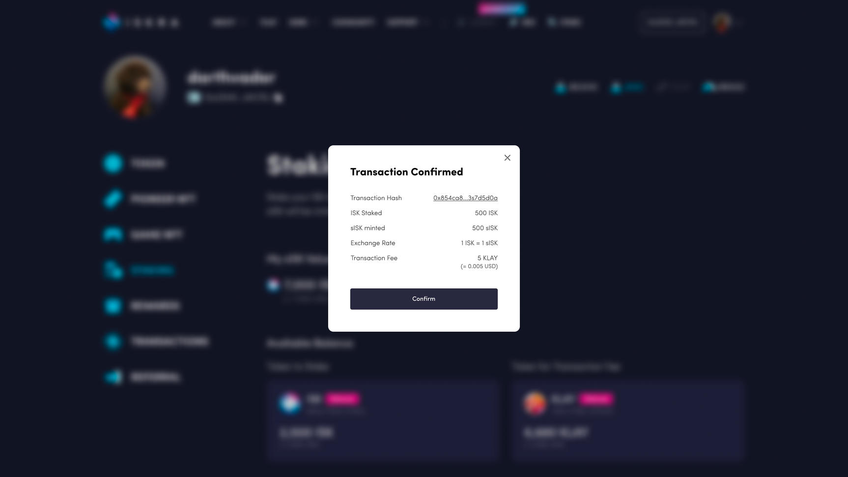 Stake and Unstake Guide – Iskra Help Center