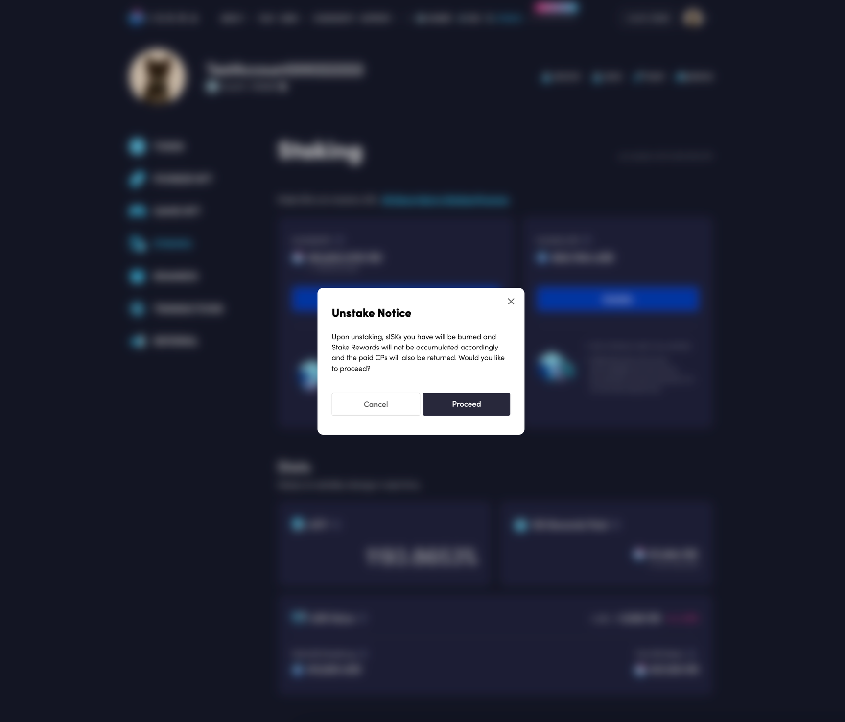 Stake and Unstake Guide – Iskra Help Center
